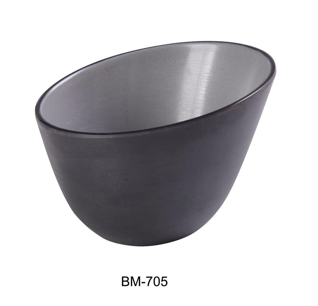 Yanco - Birmingham Black - Serving Sheer Bowl BM-705 — Kitchen Equipped