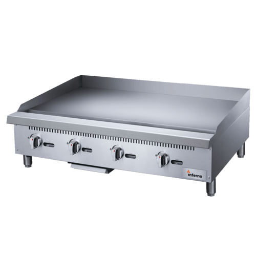 Inferno Manual Griddle 48" 48*30*15 — Kitchen Equipped