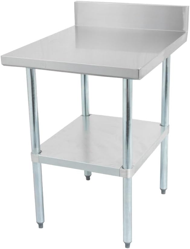 Thorinox DSST-3030-BKSS 30" x 30" Stainless Steel Work Table with ...