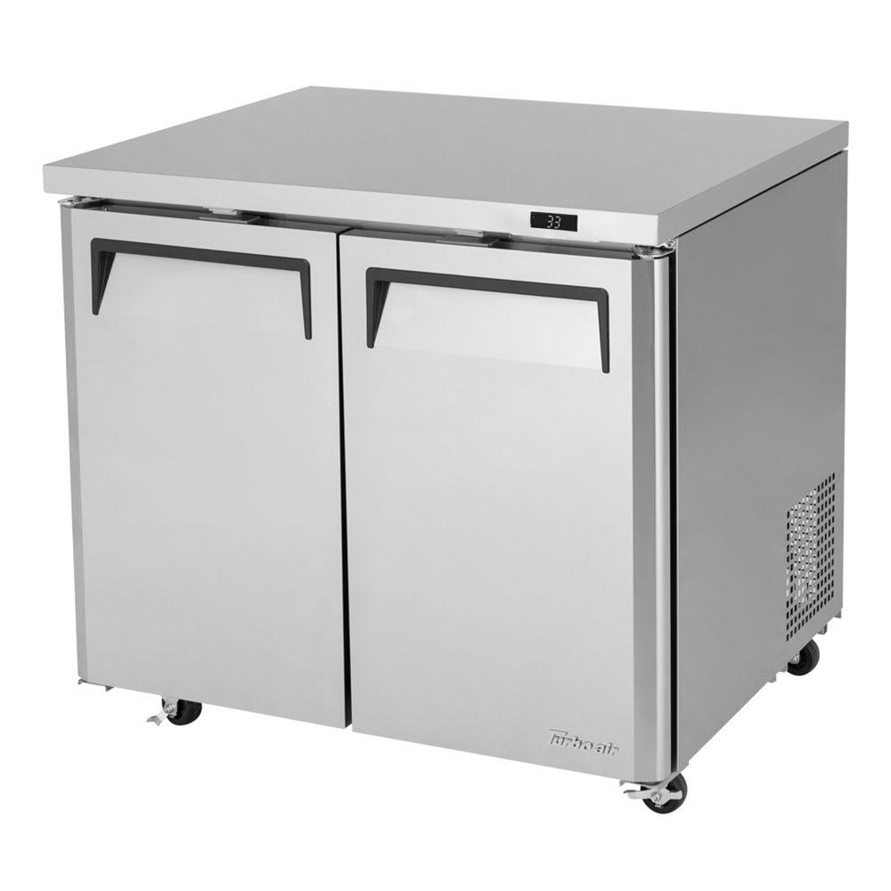 Turbo Air MUR-36-N6 36 1/4" W Undercounter Refrigerator w/ (2) Section ...