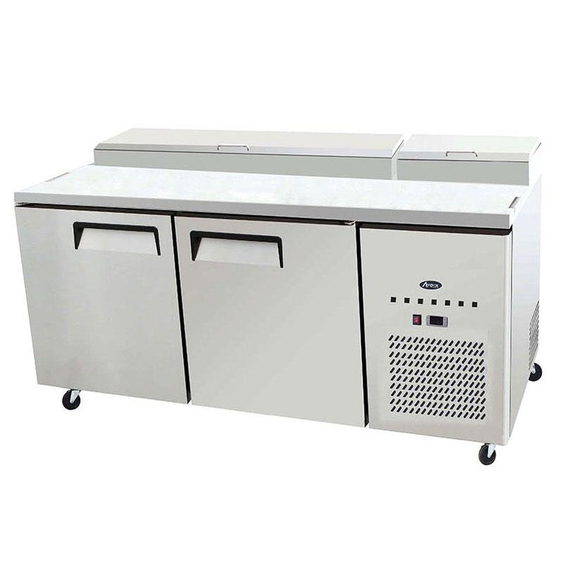 Atosa - MPF8202 67" 9 Pan Pizza Prep Table — Kitchen Equipped