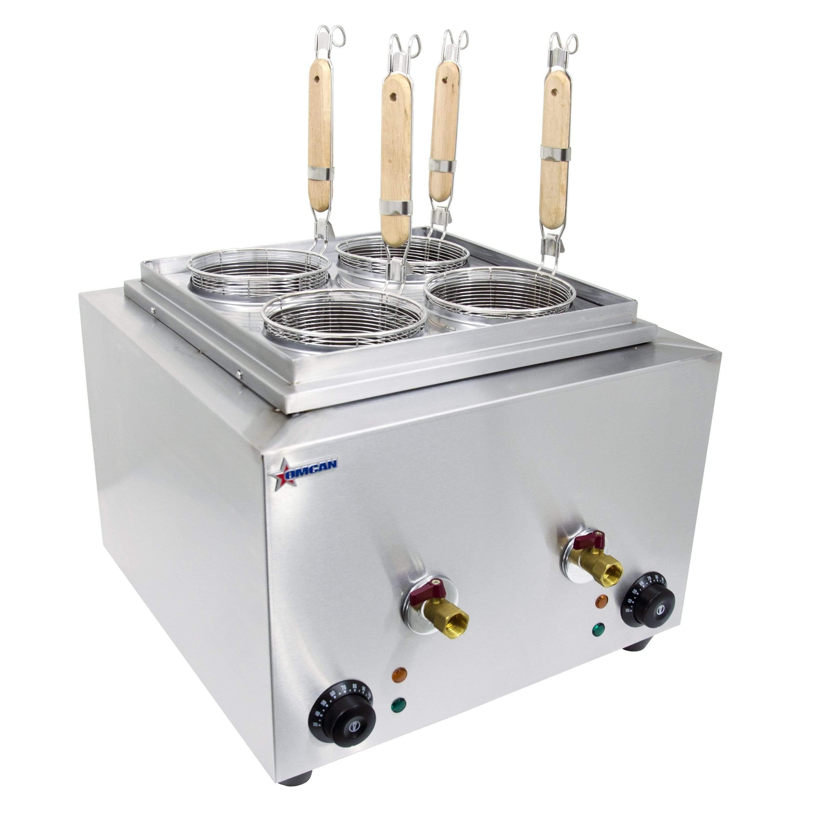 Omcan CE-CN-0004-A - Electric Pasta Cooker with 12 Litre Capacity ...